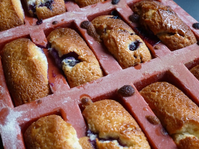 7 Bullion Bar / Financier Mold / Mini Slab Silicone Mould Silicone Moulds