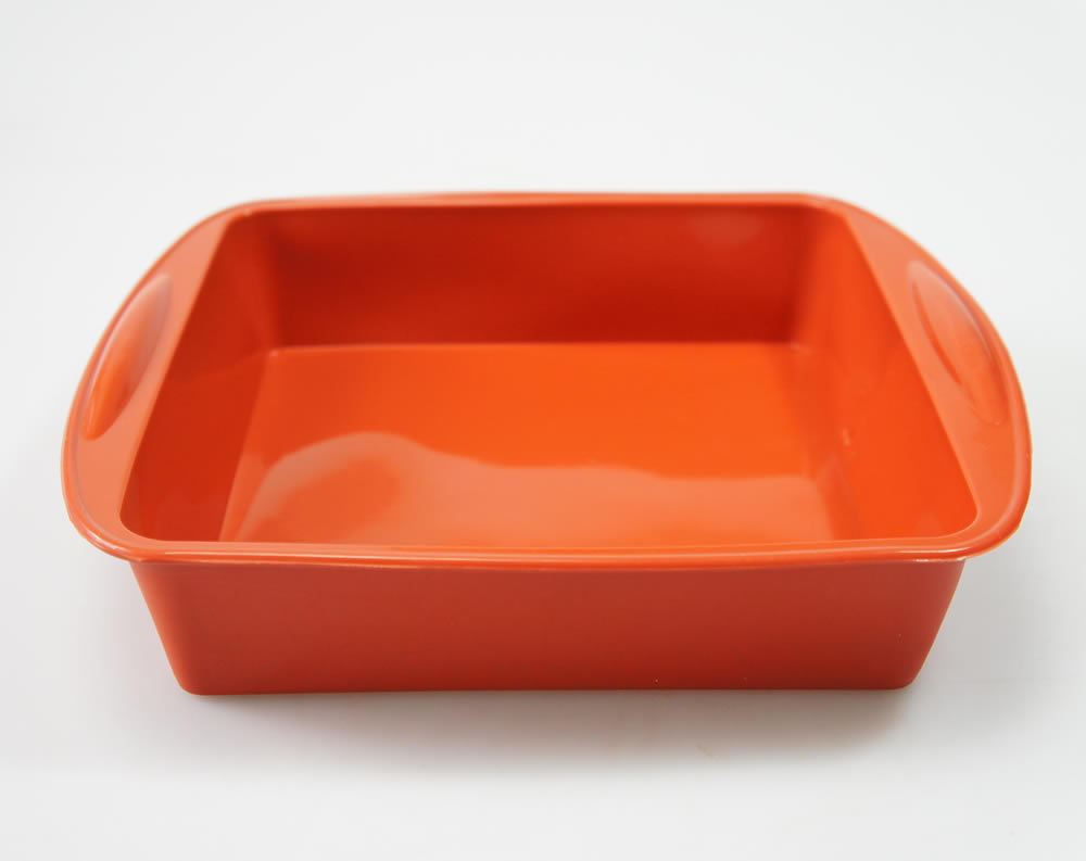 8 inch / 200mm SQUARE Silicone Cake Baking Mould / Tray Bake Silicone ...