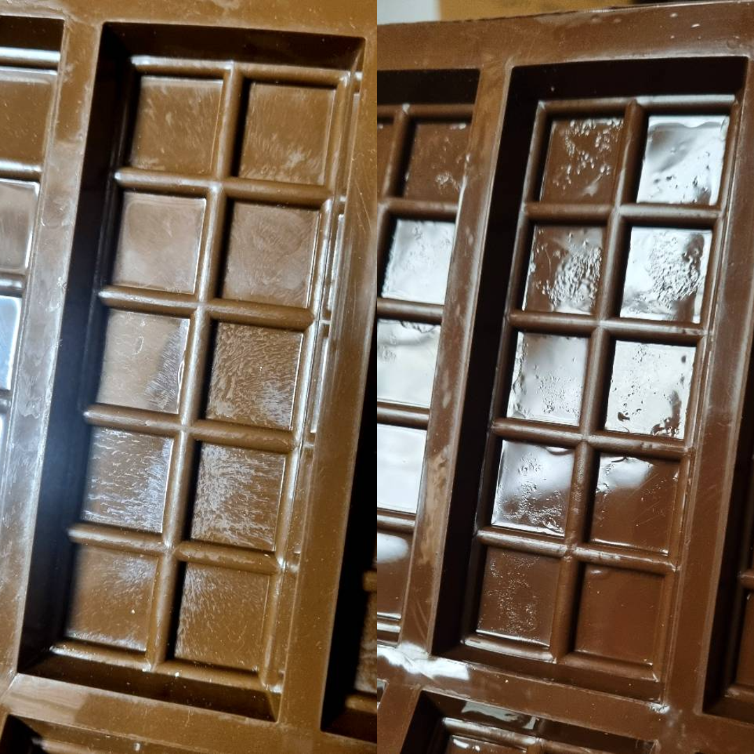 SLIGHT SECOND 6 cell Small 10 Section Rectangle Chocolate Bar Silicone ...