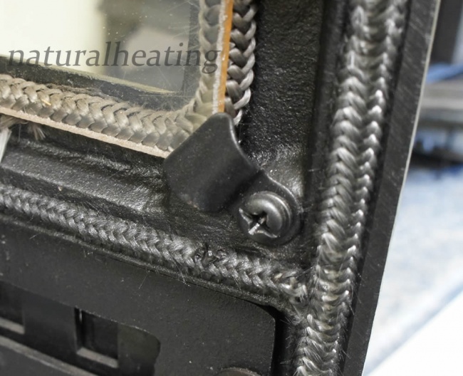 4 x Stove Glass Clips Wood Burner Multi Fuel Stoves Spare Parts Fits ...