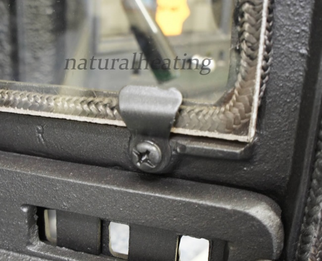 4 x Stove Glass Clips Wood Burner Multi Fuel Stoves Spare Parts Fits ...